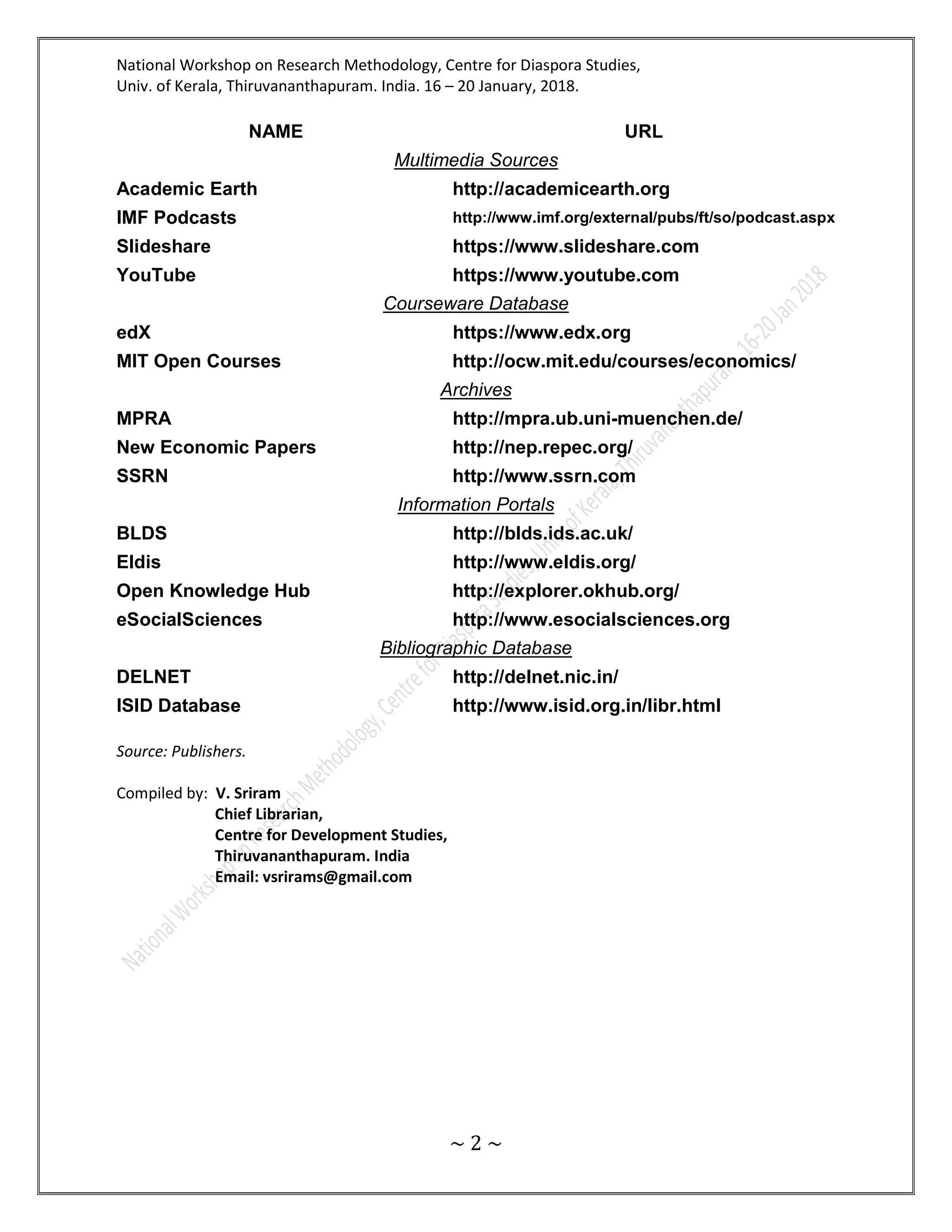 Social Science Information Sources | PDF