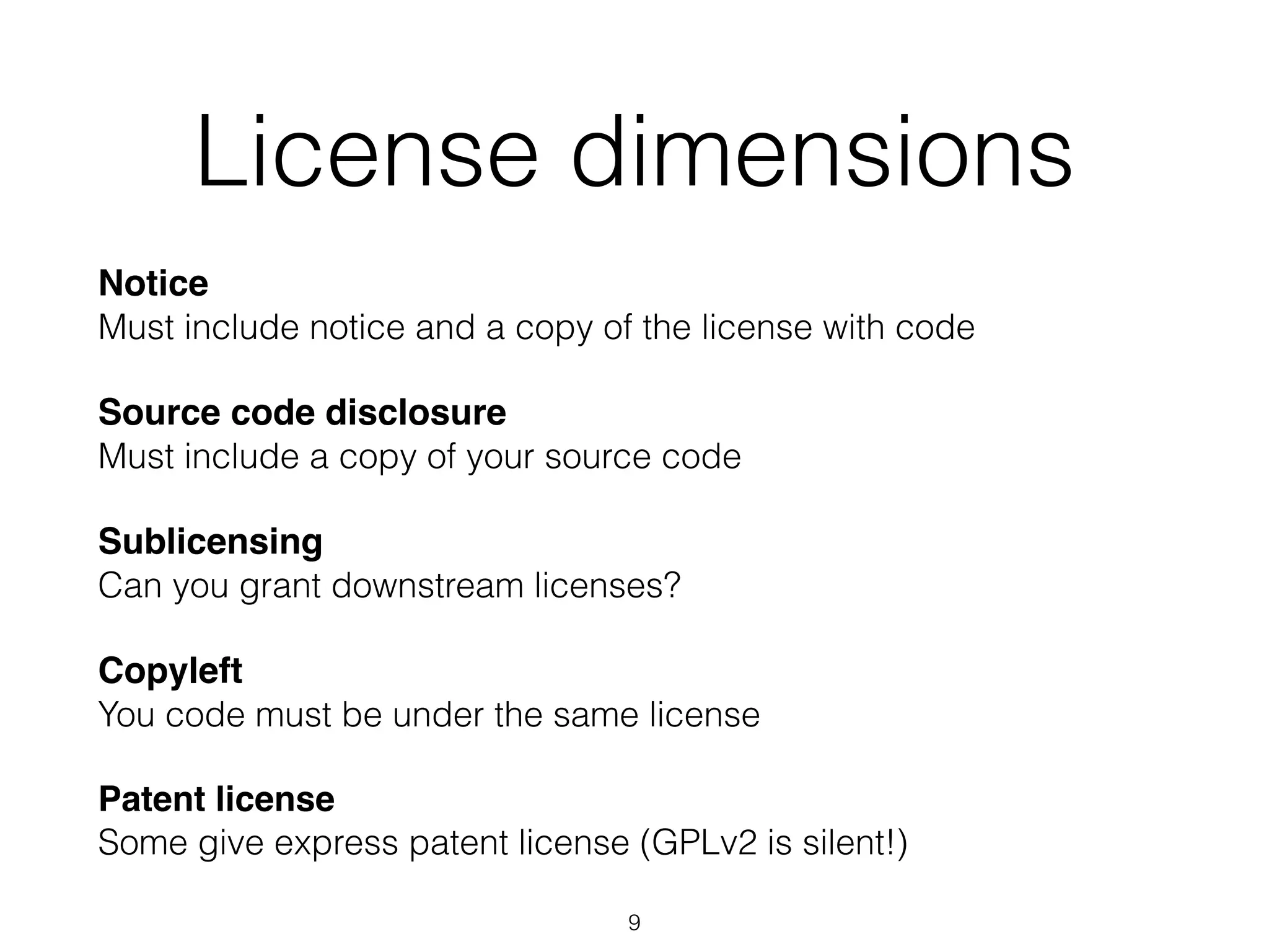 Don't Screw Up Your Licensing | PPT