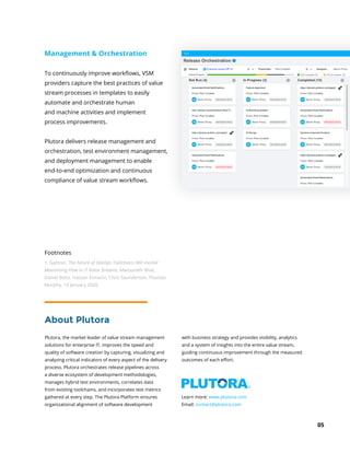 Value Stream Management Platforms | PDF