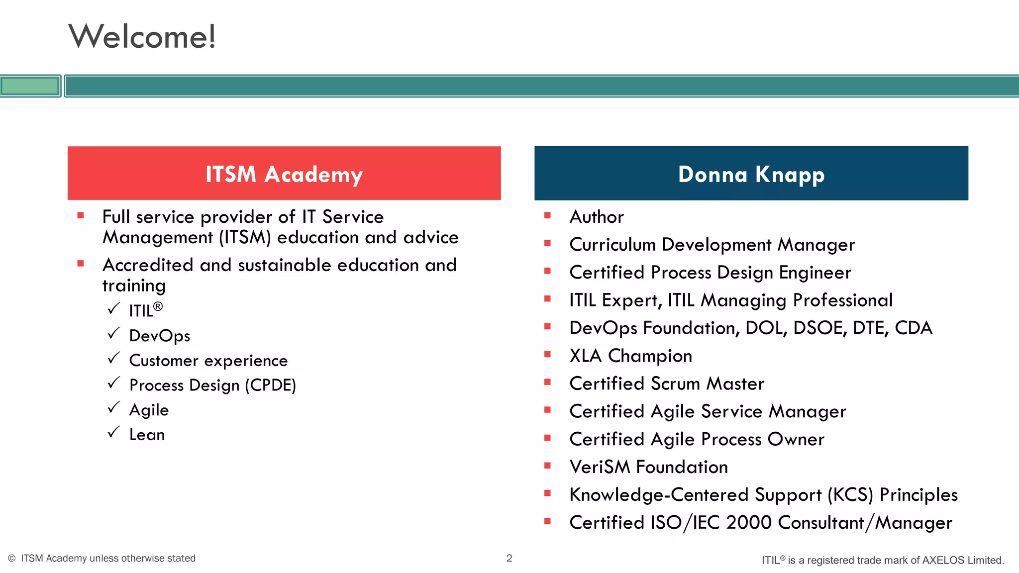 ITIL® 4 DSV - Drive Stakeholder Value | PDF