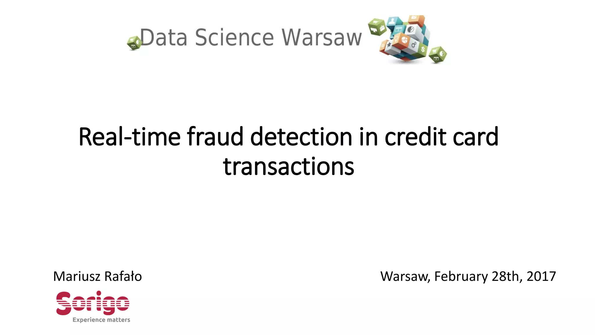Real-time fraud detection in credit card transactions | PDF