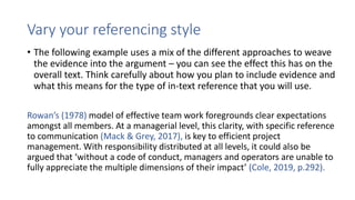 Week 2: Referencing | PPTX