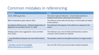 Week 2: Referencing | PPT