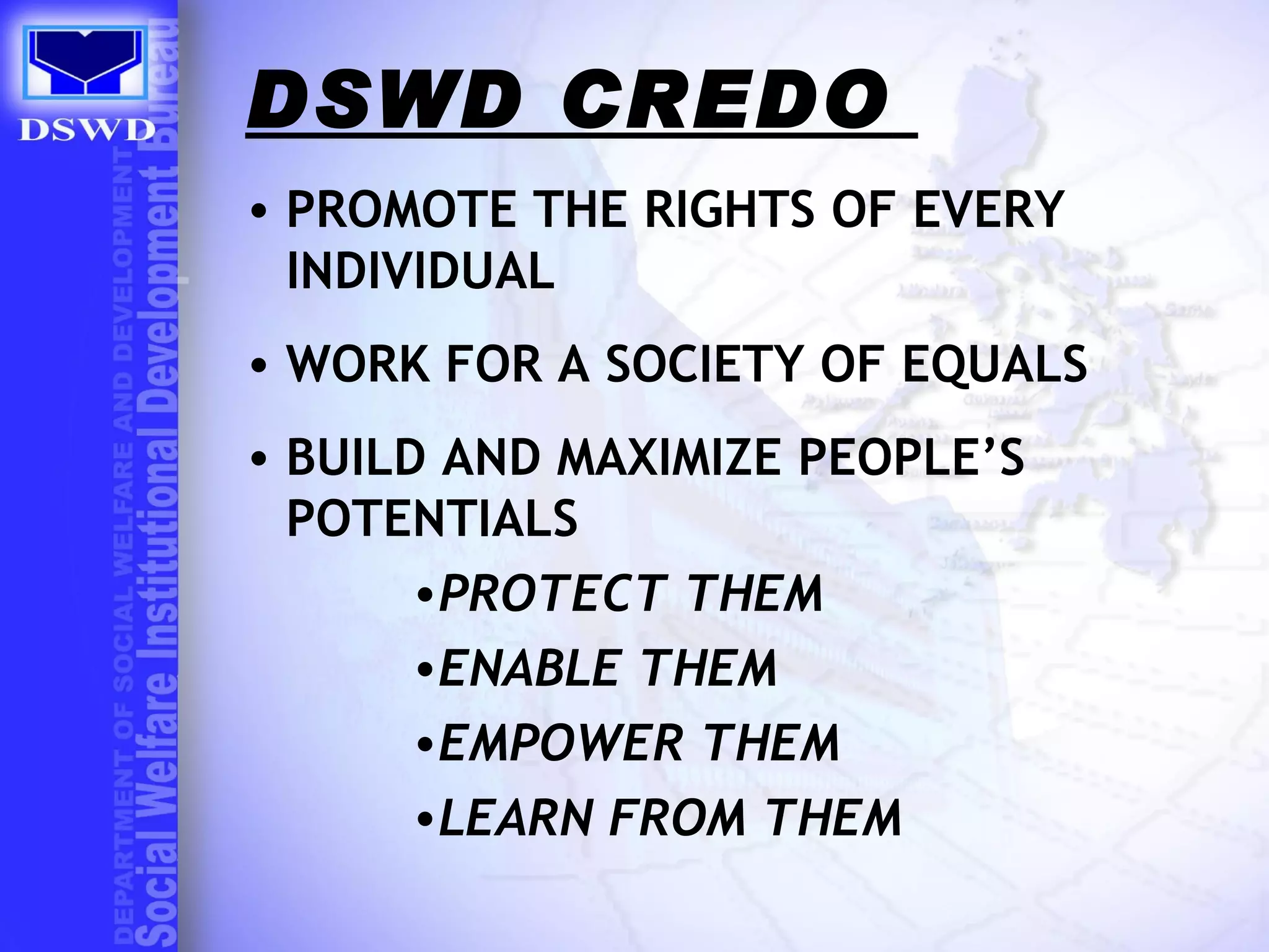 D S W D Orientation | PPT