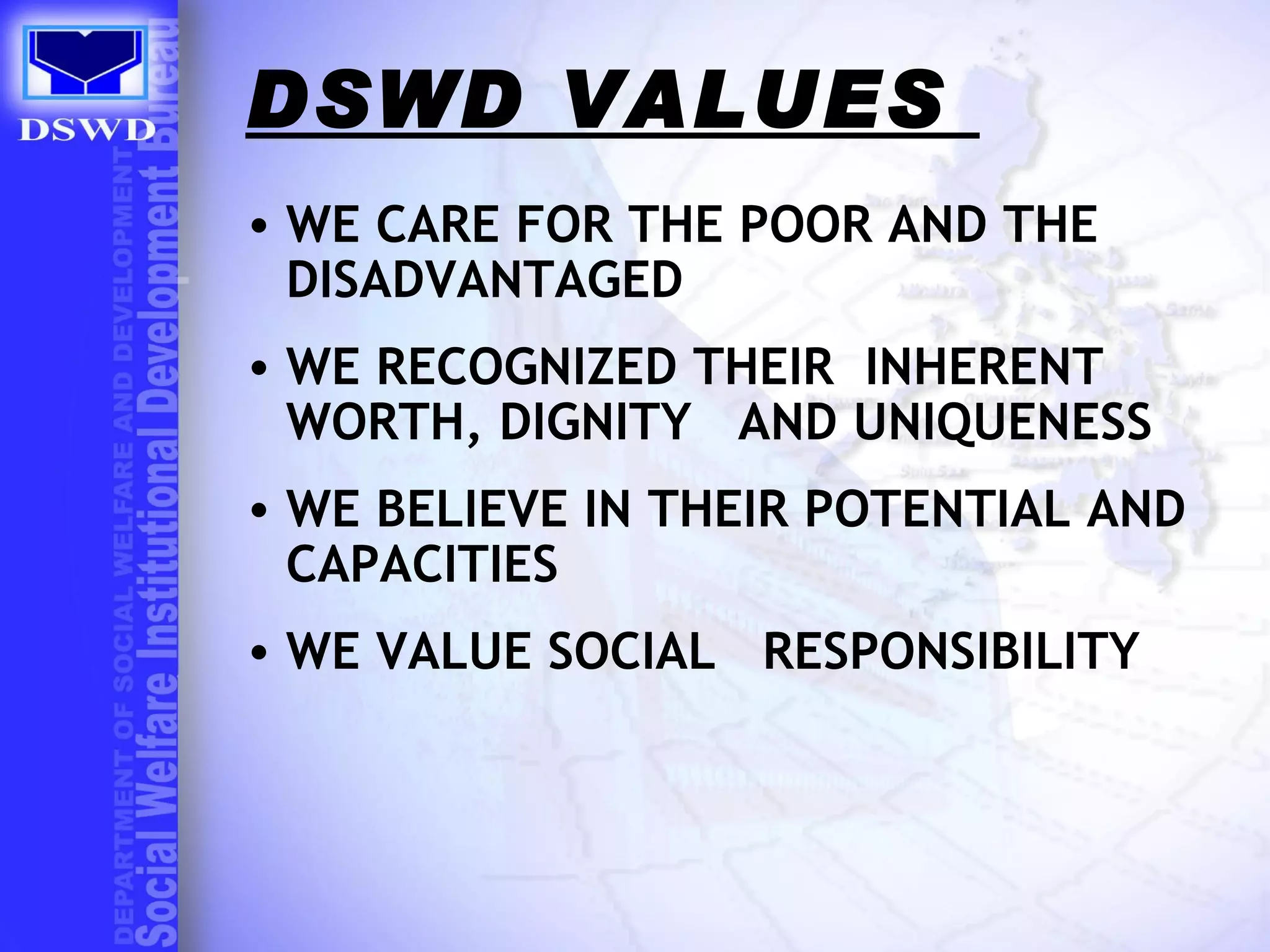 D S W D Orientation | PPT