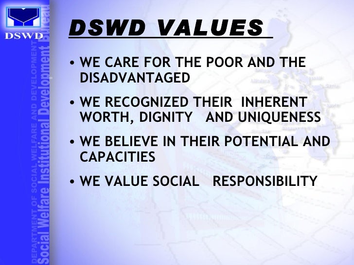 Dswd mission and vision - pofepanama
