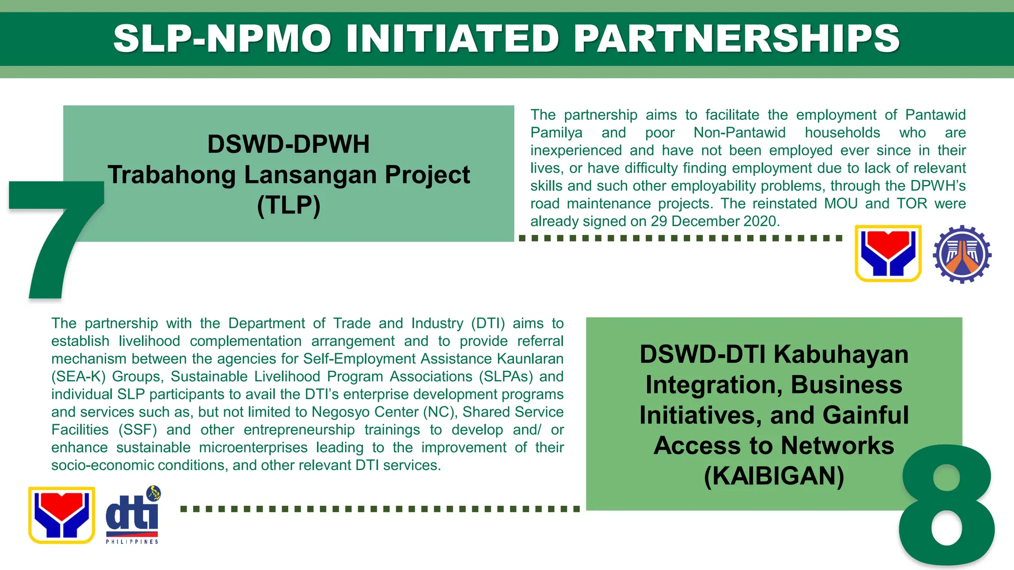 DSWD-SLP-presentation.pdf A SUSTAINABLE LIVELIHOOD PROGRAM | PDF