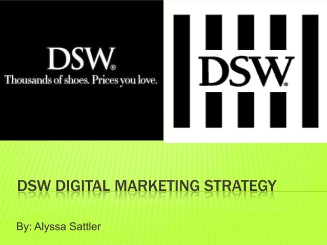 DSW final presentation | PPTX