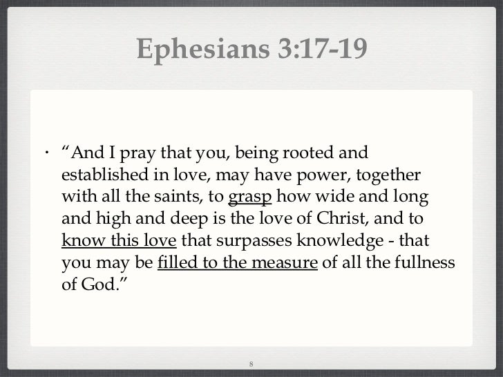 DSW Godstory - To Know God's Love