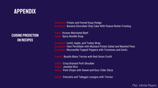 Ingredients based - Recipe recommendation engine | PPTX