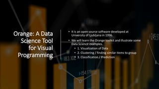 Data Science using Python and Orange | PPT