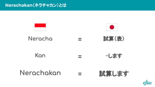 freee API徹底活用！インドネシア人チームだけで作った freee多言語翻訳アプリ『Nerachakan』 | PPT