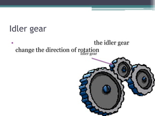 pulleys and gears | PPTX