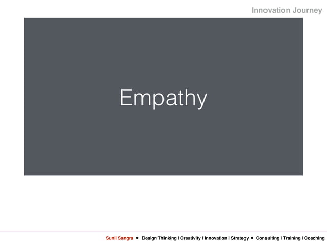 Empathy Design Thinking | PDF