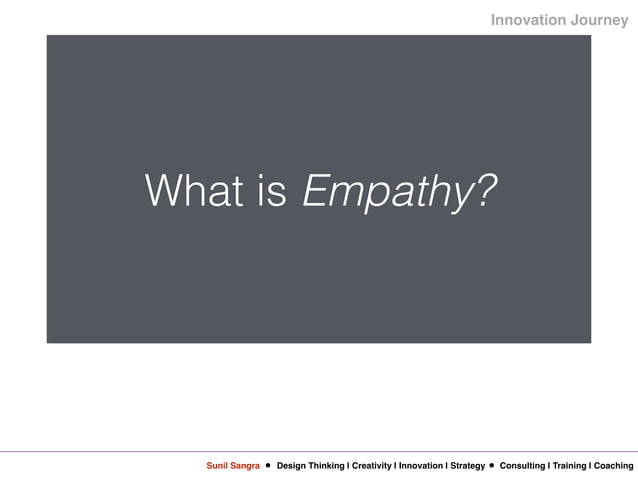Empathy Design Thinking | PDF