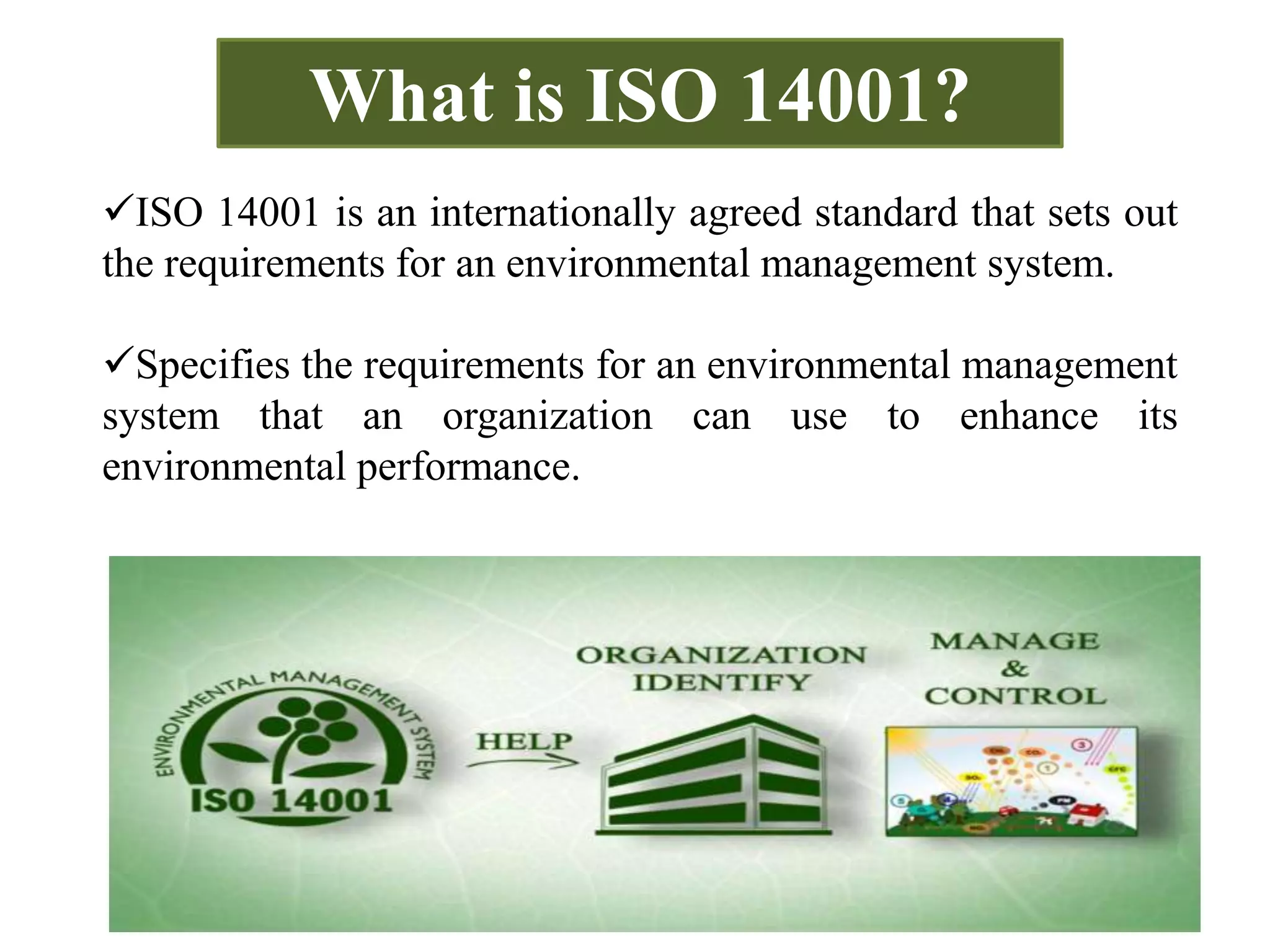 ISO 14001 Environmental management system | PPTX