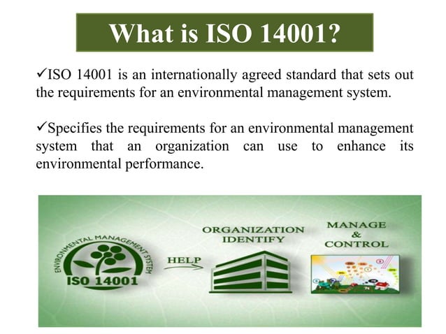 ISO 14001 Environmental management system | PPTX