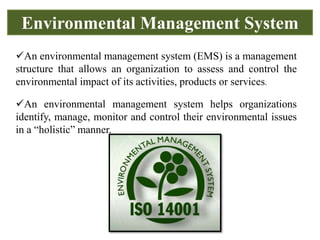 ISO 14001 Environmental management system | PPTX