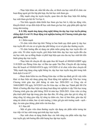 Dt bc tong ket nh 2021-hv ch-chinih thuc | PDF