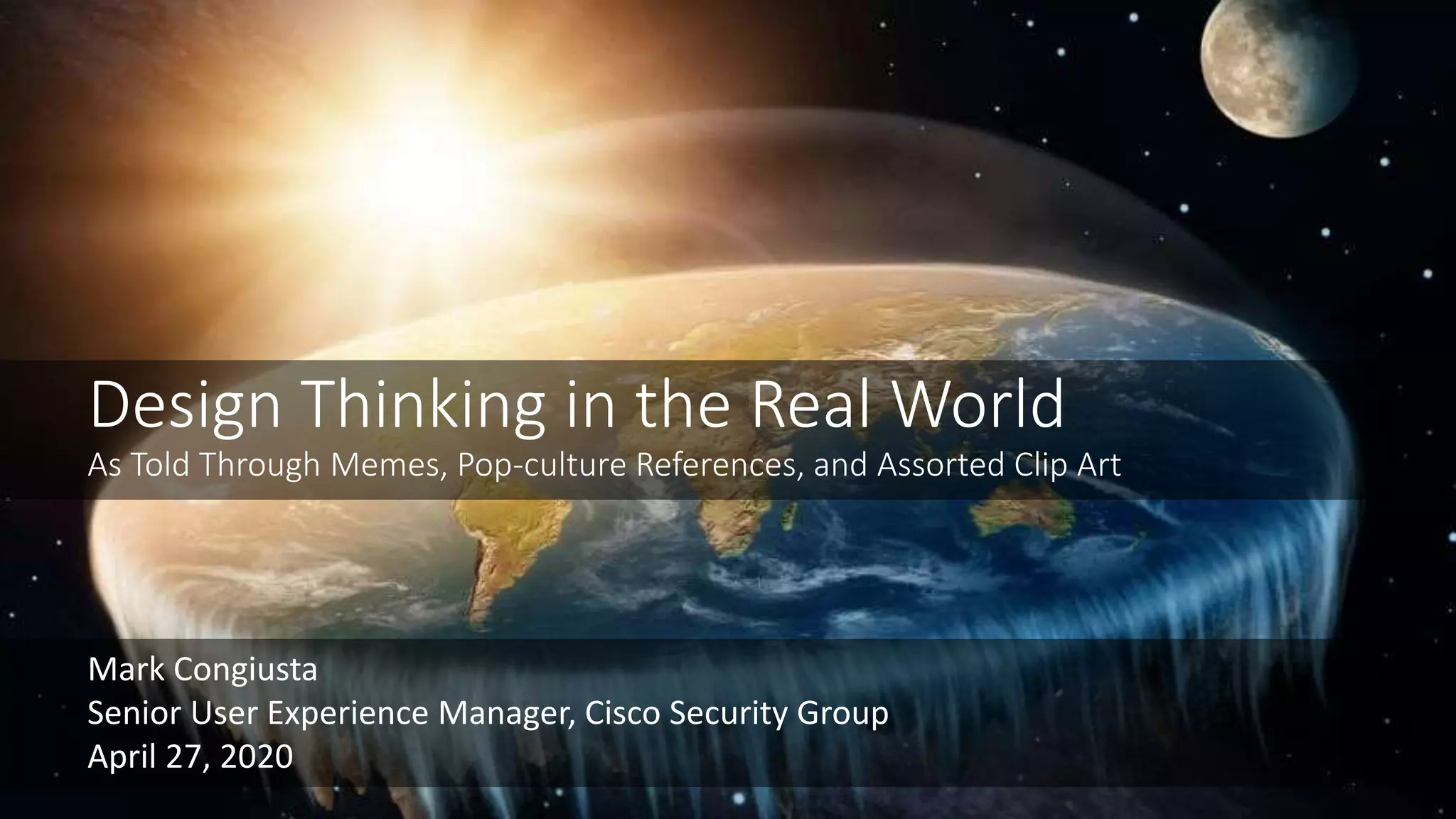 Design Thinking in the Real World | PPT