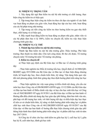 KH kiem tra noi bo-20-21 | PDF