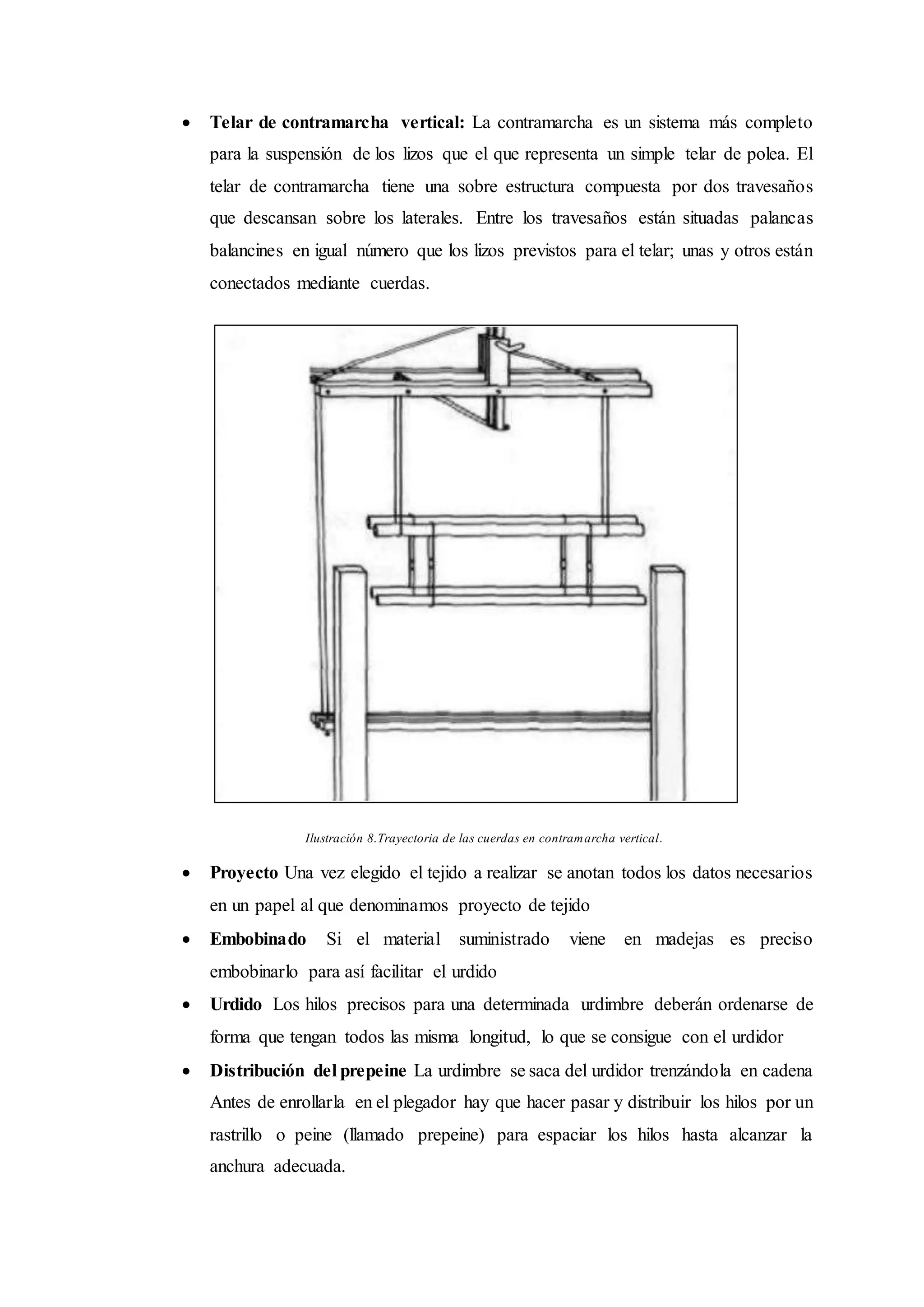 Telar de Pedal | DOCX