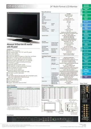 JVC DT-V24-G1 | PDF