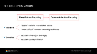 Per-Title Optimization 2.0 | PDF