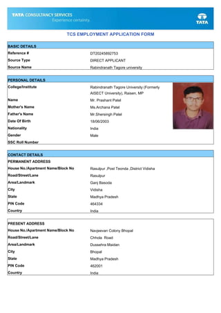 DT20245892753_Application.pdf prashant patel | PDF