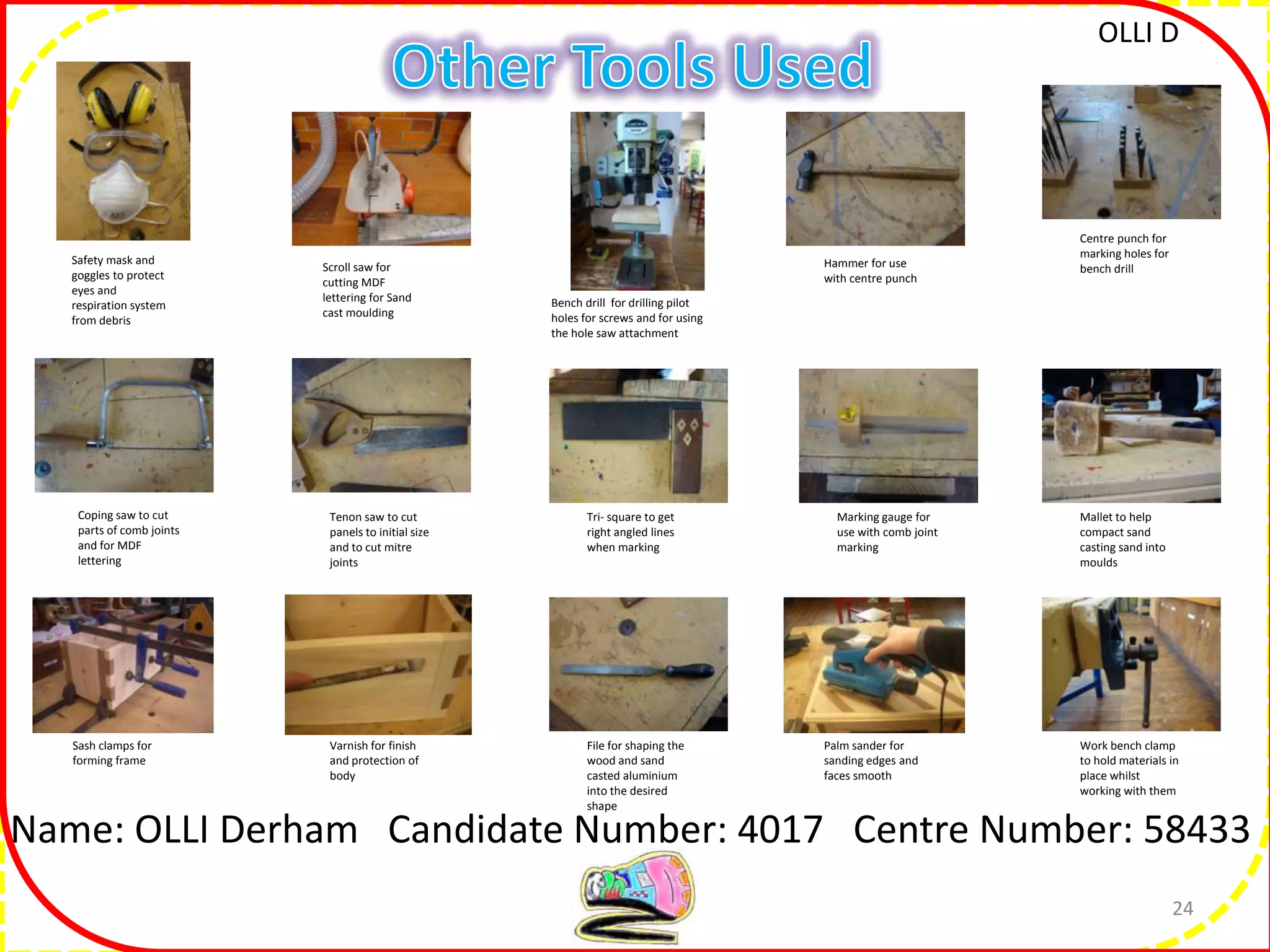 GCSE Design and Technology Project, Resistant Materials- Breadbin | PPTX