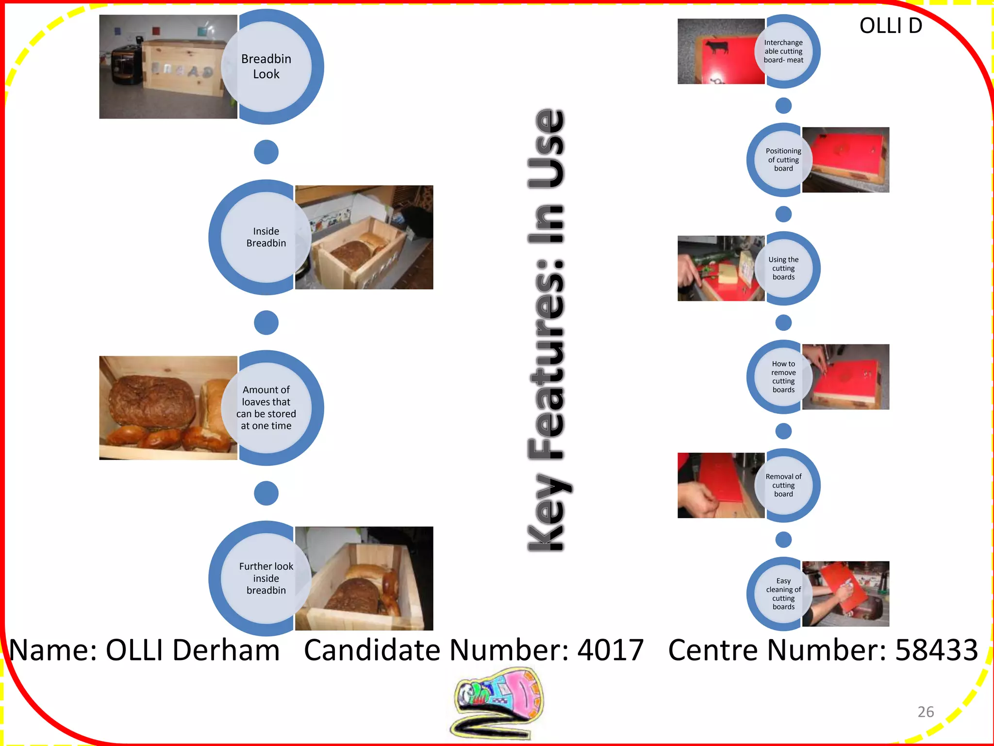 GCSE Design and Technology Project, Resistant Materials- Breadbin | PPTX