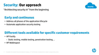 HP Discover - Developing new applications for the cloud | PDF