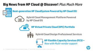 HP Discover - Developing new applications for the cloud | PDF
