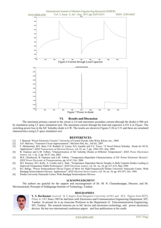 AC-DC-AC-DC Converter Using Silicon Carbide Schottky Diode | PDF