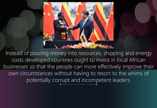 How countries become developed | PPTX