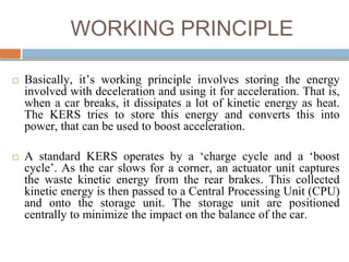 kinetic energy recovery system (all types of KERS ) | PPTX