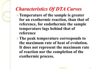 Differential Thermal Analysis | PPTX