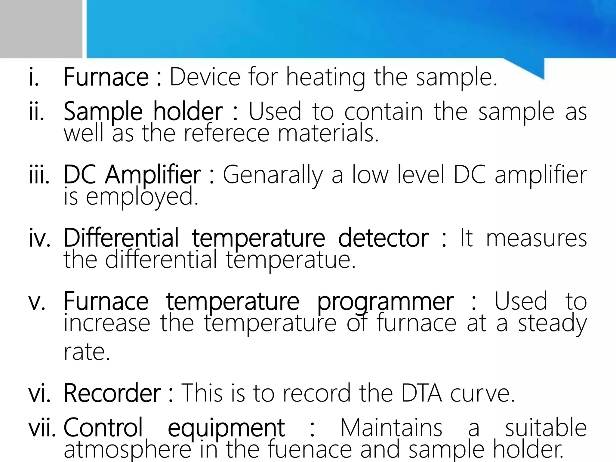 Differential Thermal Analysis | PPTX