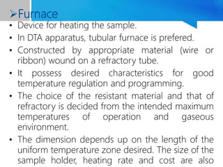 Differential Thermal Analysis | PPTX