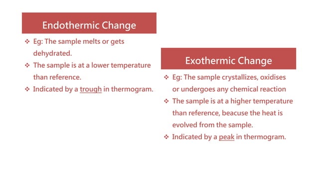 DTA - Differential Thermal Analysis | PPTX | Chemistry | Science