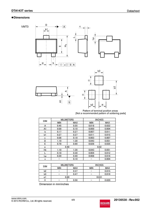 Original PNP Transistor DTA143 A143 143 DTA143ESATP TO-92 New Rohm ...