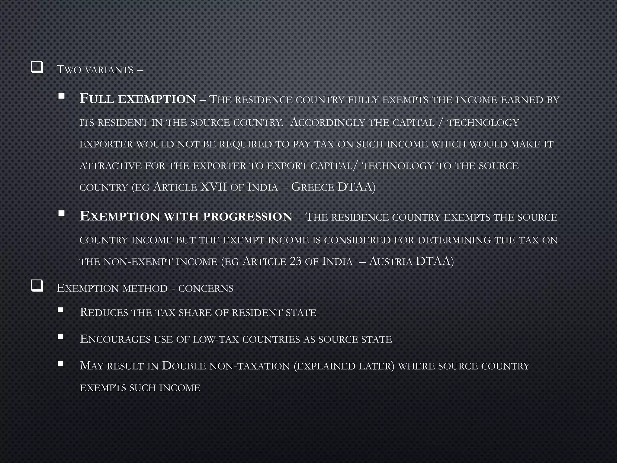 DTAA - Double Taxation Avoidance Agreement | PPTX