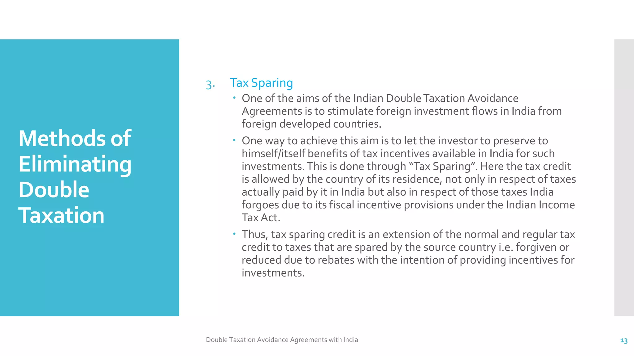 Double Taxation Avoidance Agreement - DTAA | PDF