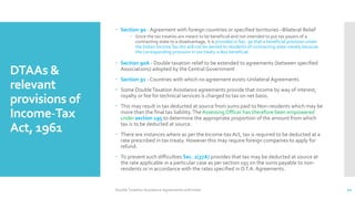 Double Taxation Avoidance Agreement - DTAA | PDF