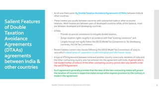 Double Taxation Avoidance Agreement - DTAA | PDF