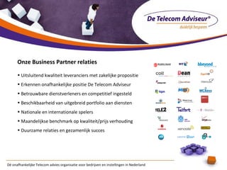Intro De Telecom Adviseur | PPT