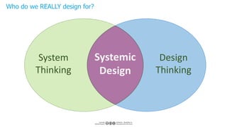 Design thinking and system thinking - do the shuffle | PPT