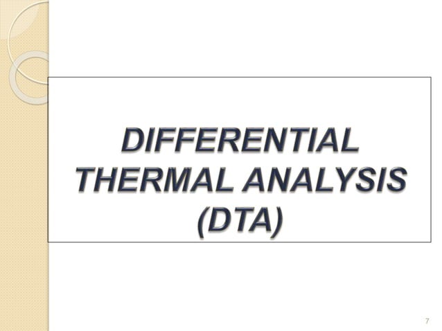 Dta presentation | PPTX