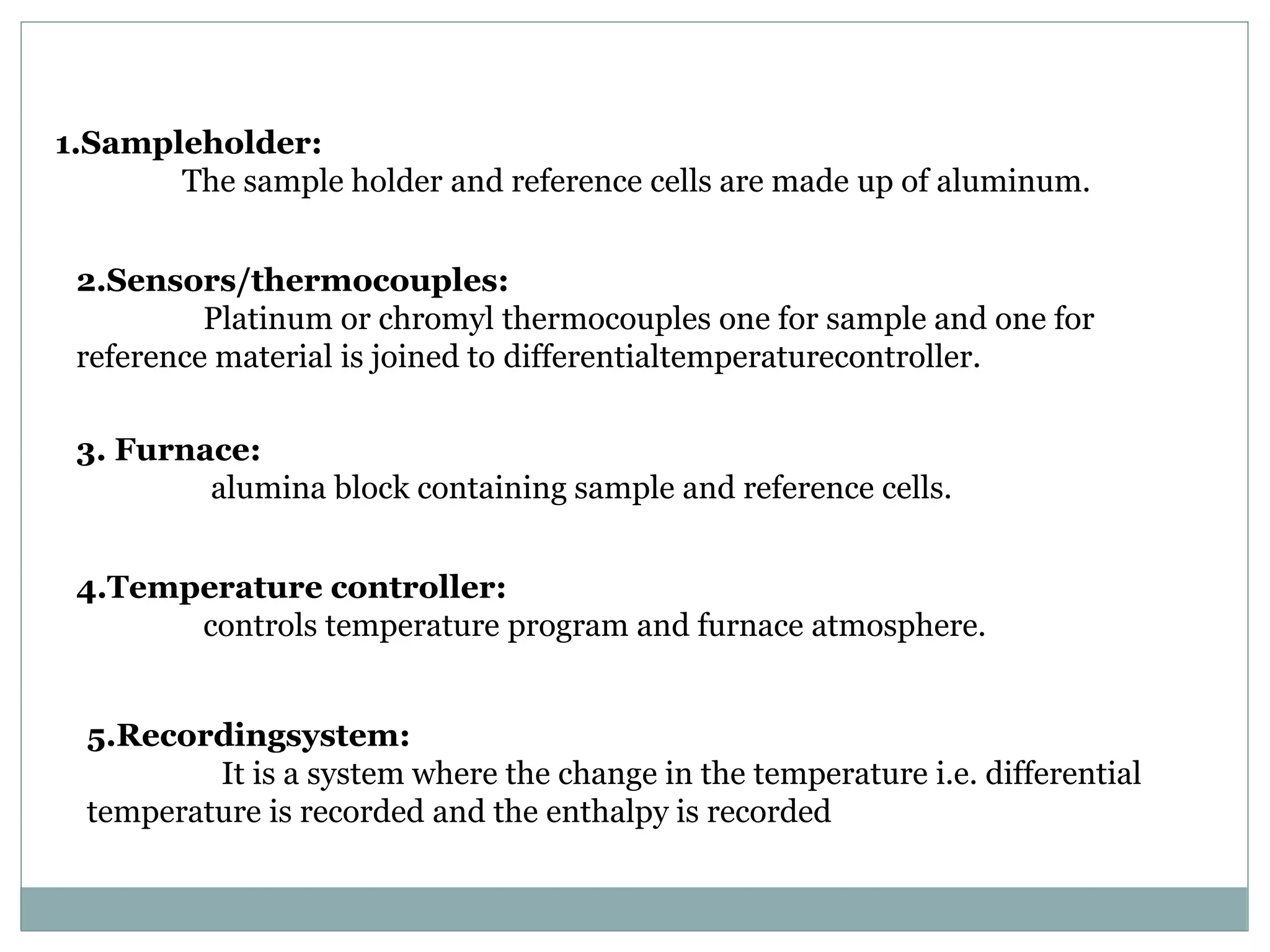 DIFFERENTIAL THERMAL ANALYSIS (DTA) | PPTX
