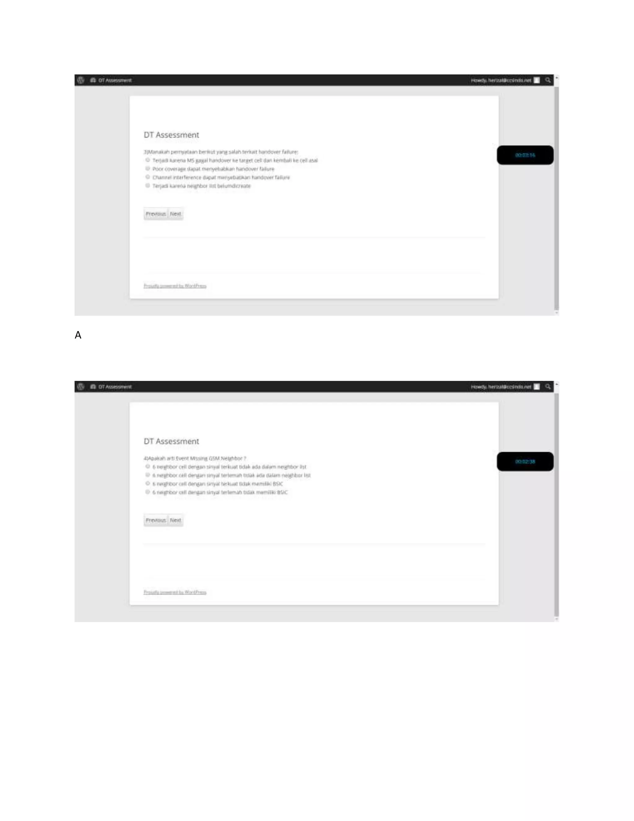 Dt assessment | DOCX